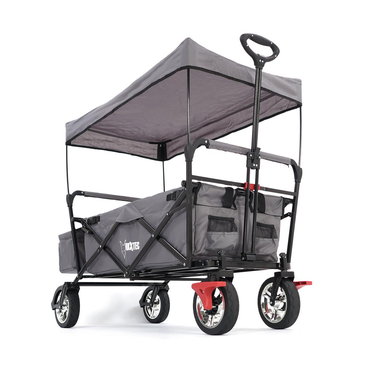 FUXTEC Bollerwagen CT-500 mit Hecktasche - FUXTEC Bollerwagen